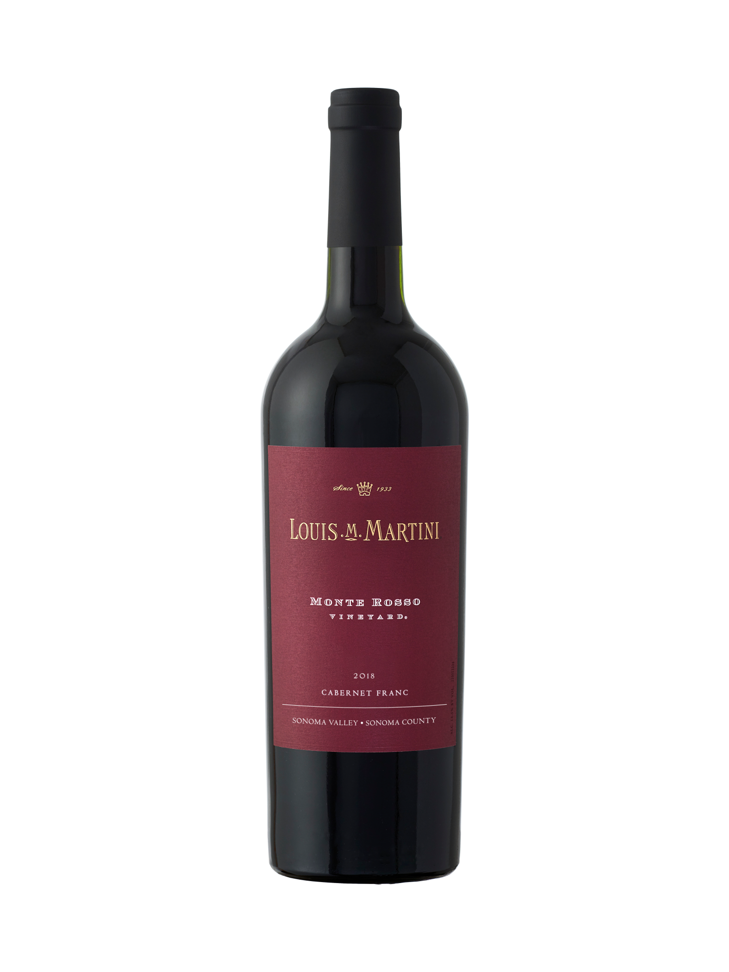 Buy Louis M. Martini Monte Rosso Vineyard Cabernet Franc V18 750ML Wine ...